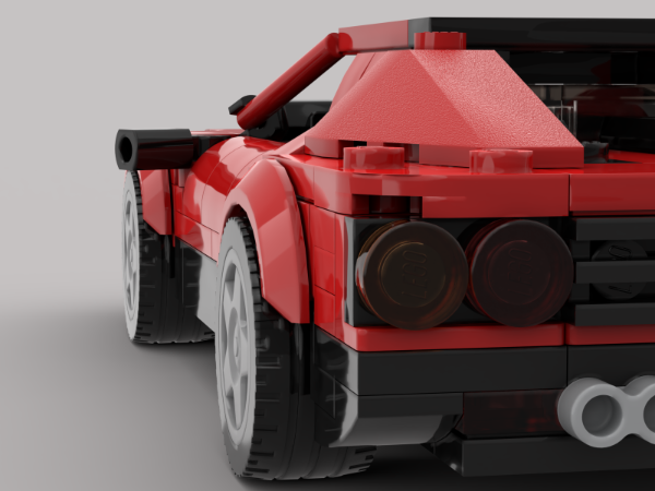 LEGO MOC-166657 Ferrari 512BB by atkinson76 | Rebrickable - Build with LEGO