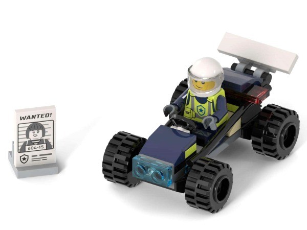 LEGO Set 30664-1 Police Off-Road Buggy Car (2024 City > Police ...