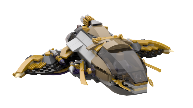 LEGO MOC Chitauri's Jet (medium version) by LapinlegoMarvel ...