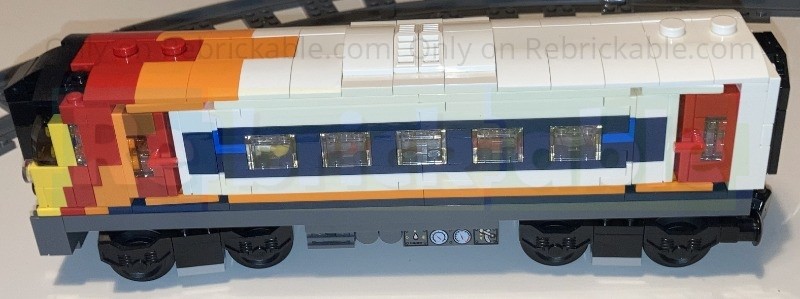 LEGO MOC-139074 Class 444 Desiro 5-Carriage EMU Train in South West ...