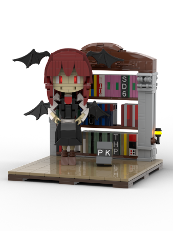 LEGO MOC Touhou - Koakuma (Chibi) by Vahmi | Rebrickable - Build with LEGO