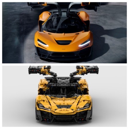 LEGO MOC-198200 Mclaren W1 by SKC_LEGO | Rebrickable - Build with LEGO