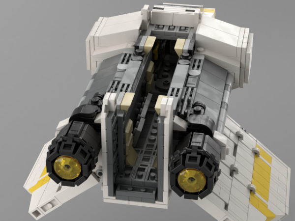 LEGO MOC Phantom 1: Rebels by LDD_Modelmaker | Rebrickable - Build with LEGO
