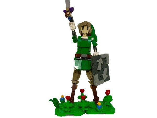 LEGO MOC-201482 Skyward Sword Link Sculpture by octane thermoplastic ...