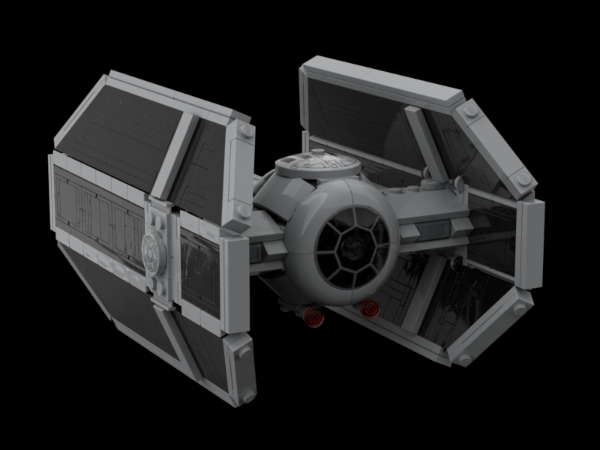 LEGO MOC Original Trilogy PlayScale Tie-Fighters bundle by Gimblegorp ...