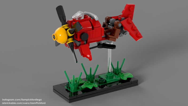 LEGO MOC-179068 Anti-Grav Zoomer by LiamPickford | Rebrickable - Build ...