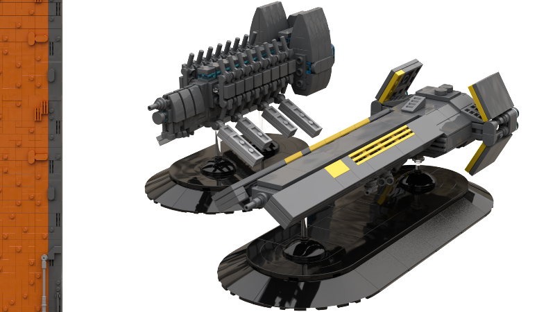 LEGO MOC Super Destroyer (Helldivers 2) by NightHawk11991 | Rebrickable ...