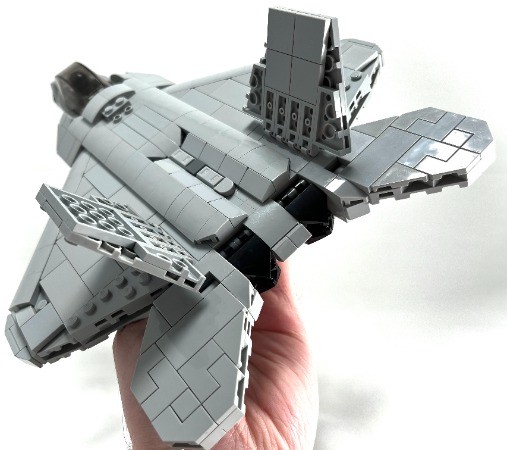 LEGO MOC Blockheed Raptor (F-22) - Lego City Scale by Blockheed ...