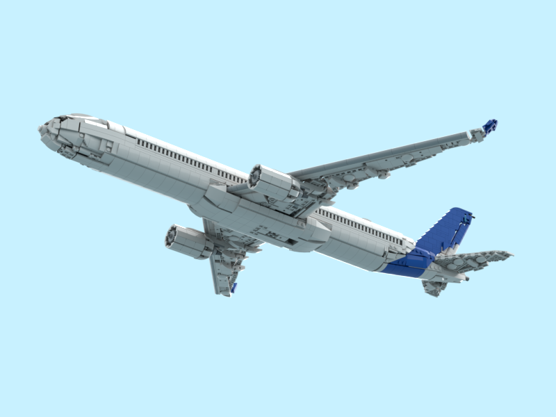 LEGO MOC Airbus A350-1000 Factory Livery by ryangc_productions ...