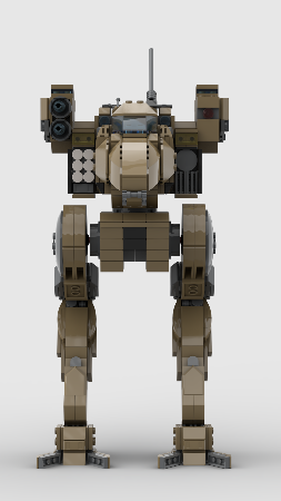 LEGO MOC Battletech Raven by LoreOfMetal | Rebrickable - Build with LEGO