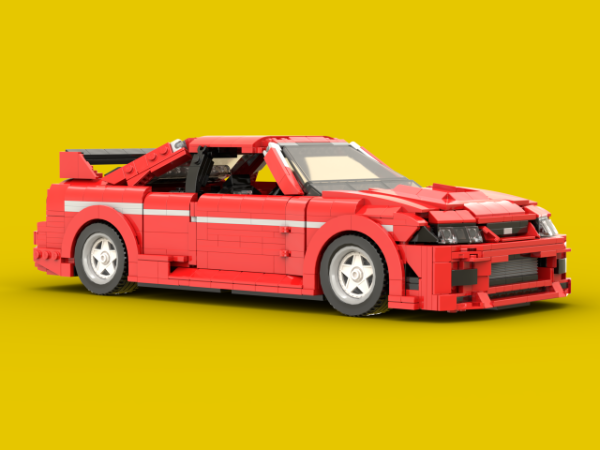 LEGO MOC Nissan Skyline GTR R33 400R by JackyBoy5 | Rebrickable - Build ...