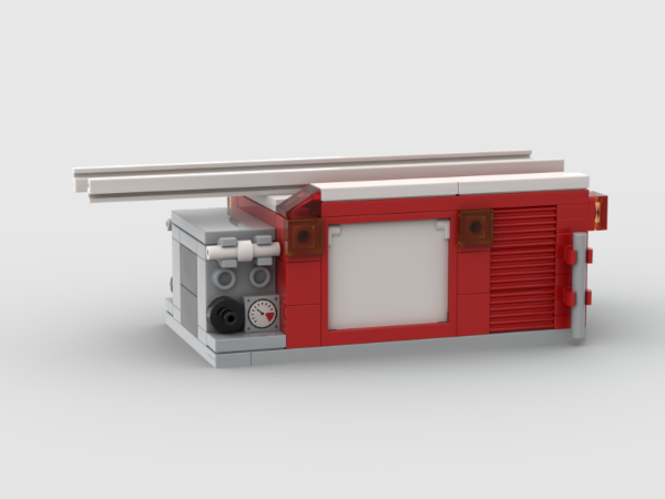 LEGO MOC Fire Truck Engine Module - Base Model Compatible by ...