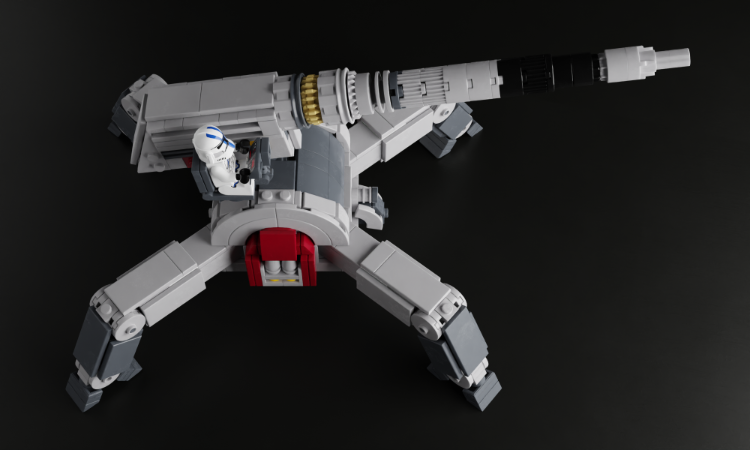 LEGO MOC Av-7 cannon by Badger_ | Rebrickable - Build with LEGO