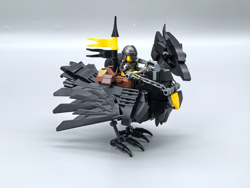 LEGO MOC The Flying Crow Knight by yascr2024 | Rebrickable - Build with ...
