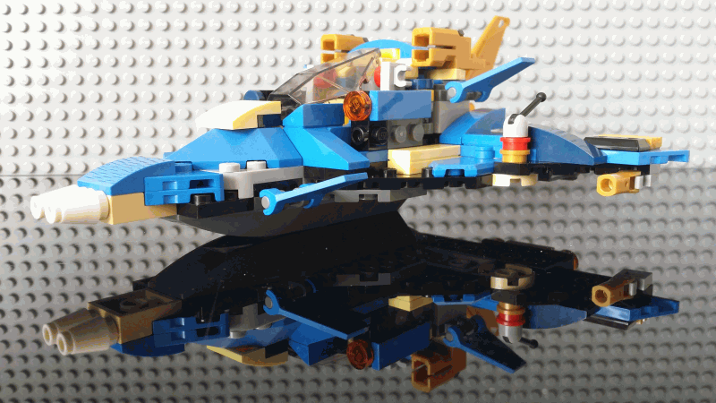 LEGO MOC Jet EVO JE-784.1 "Lightning" by A.Fool | Rebrickable - Build ...