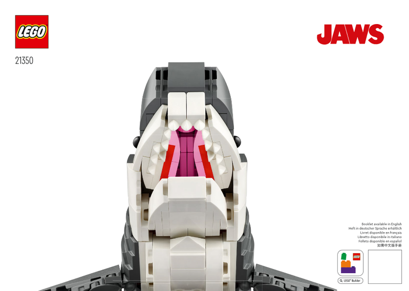 Review: 21350-1 - Jaws | Rebrickable - Build with LEGO