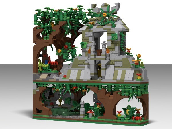 LEGO MOC New World in frame by FFmocs | Rebrickable - Build with LEGO