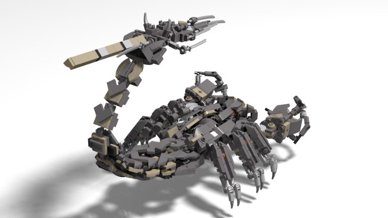 LEGO MOC-174421 2007 Scorponok by WizardlizardProductions | Rebrickable ...
