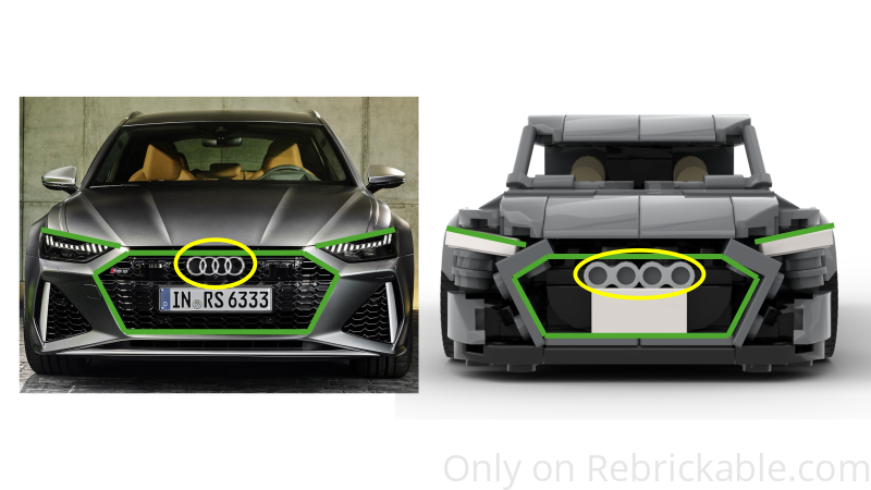 LEGO MOC Audi RS6 Avant by mp_mocs | Rebrickable - Build with LEGO