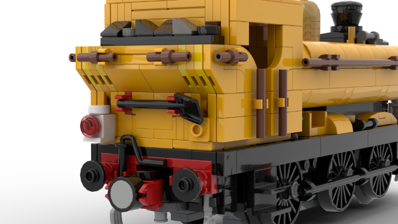 LEGO MOC GWR 5700 Pannier Saddle Tank by lumina-rose | Rebrickable ...