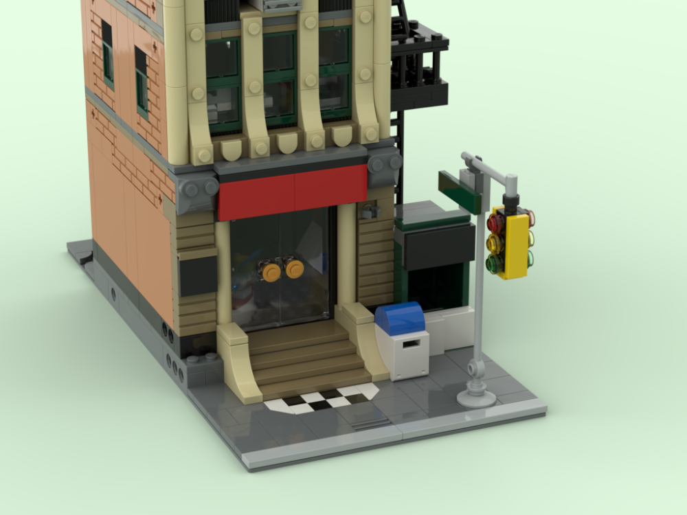 LEGO MOC-248377 Modular Daily Bugle by Kuragari1 | Rebrickable - Build ...