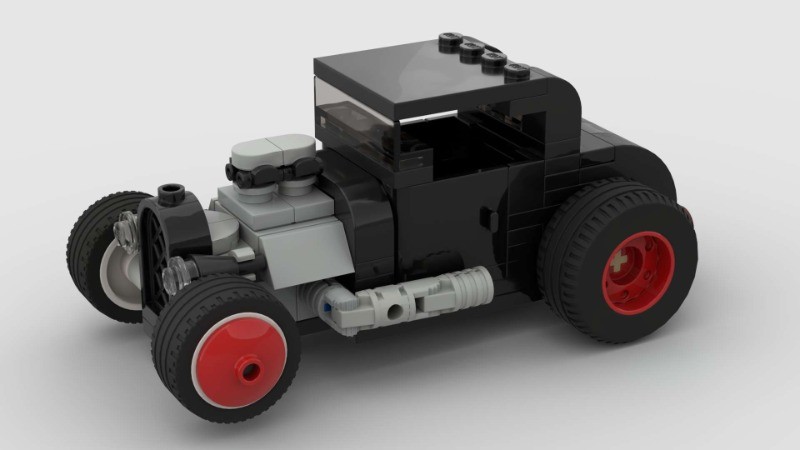LEGO MOC 1932 Ford Model A Coupe Hot Rod / Rat Rod by Thefrankster ...
