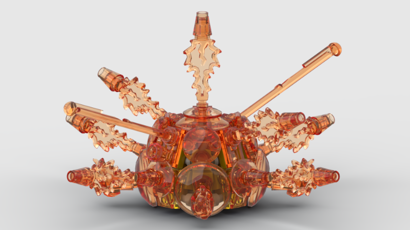 LEGO MOC Explosion by AlbertLee | Rebrickable - Build with LEGO