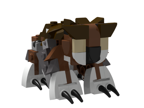 LEGO MOC Owlbear Update by BardicBricks | Rebrickable - Build with LEGO