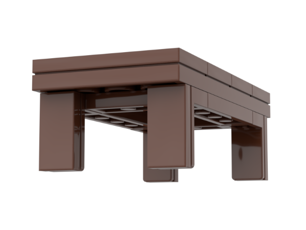 LEGO MOC Wooden Table - Minifig Scaled | #3 by RYO Furniture Designs ...