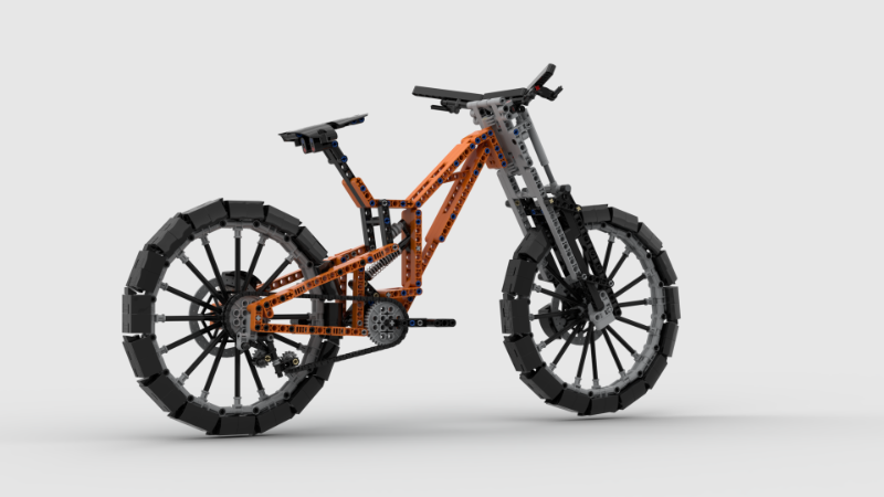 LEGO MOC-187636 Santa Cruz V10 Downhill Mountain Bicycle by CrMo2001 ...