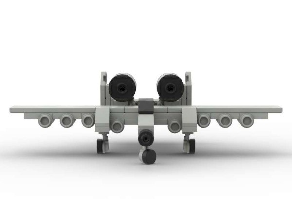 LEGO MOC A-10 Thunderbolt ("Warthog") mini v8 [Remastered] by meregt ...