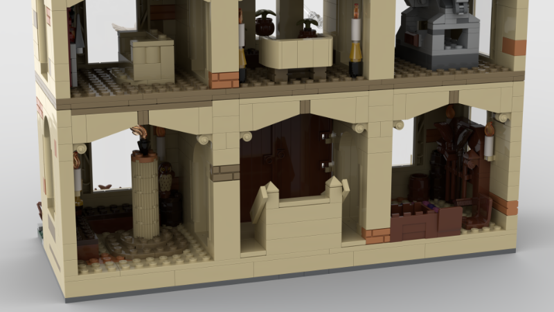 LEGO MOC Bell Tower by Polokot | Rebrickable - Build with LEGO