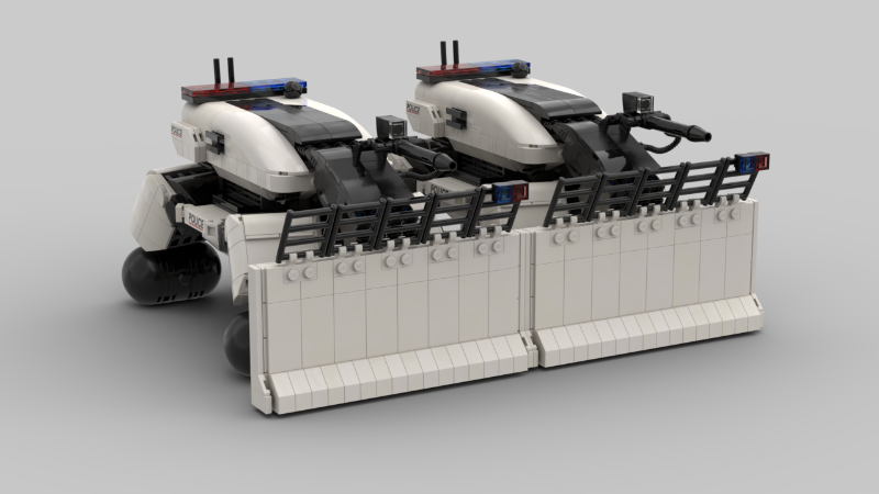 LEGO MOC-207725 Riot Suppression Vehicle by Futurism_Lego | Rebrickable ...
