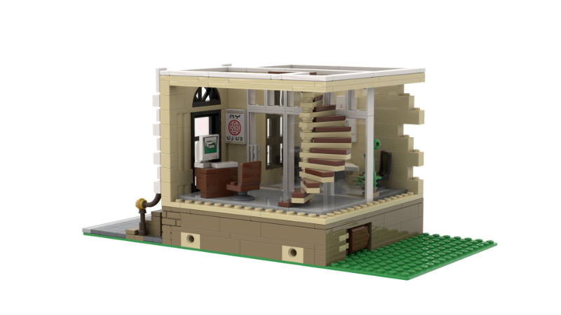 LEGO MOC-170049 Modular Building with interior by felix.rebricks ...