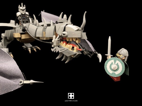 LEGO MOC Fellbeast of Middle Earth by lego_popo | Rebrickable - Build ...