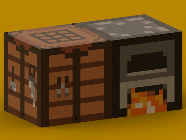 LEGO MOC Furnace Nether Microworld by Anfernyrocks | Rebrickable ...