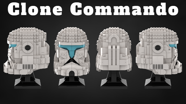 LEGO MOC-181929 Clone Commando Helmet by Ant0noo | Rebrickable - Build ...
