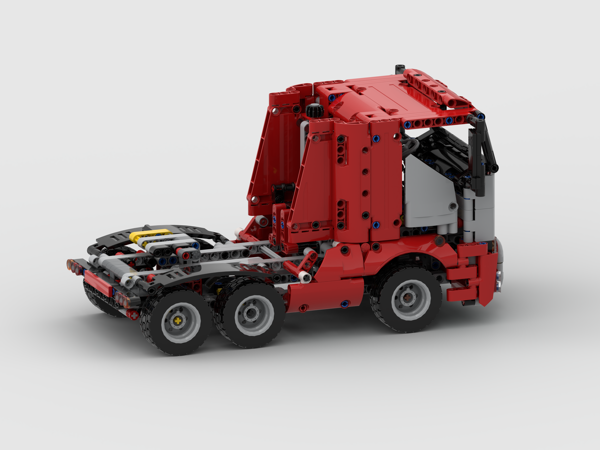 LEGO MOC Low Loader (42098 C-Model) by jannikgo | Rebrickable - Build ...