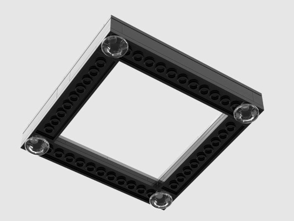 LEGO MOC holder or frame for moc by PezzidiLego | Rebrickable - Build ...