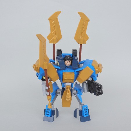 LEGO MOC-203872 Warhammer style mech (71805 Jay's Mech battle pack ...