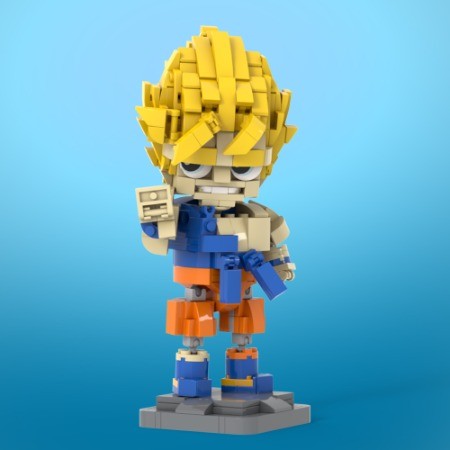 LEGO MOC-166422 SUPER SONGOKU-DRAGONBALL by choi_dambaek | Rebrickable ...
