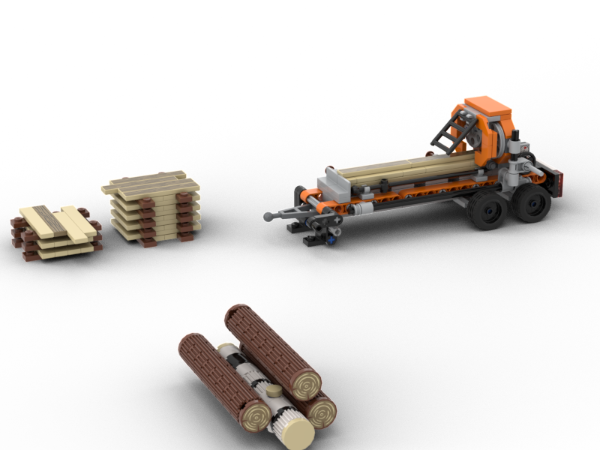 LEGO MOC The Forest mobile sawmill by The_Forester | Rebrickable ...