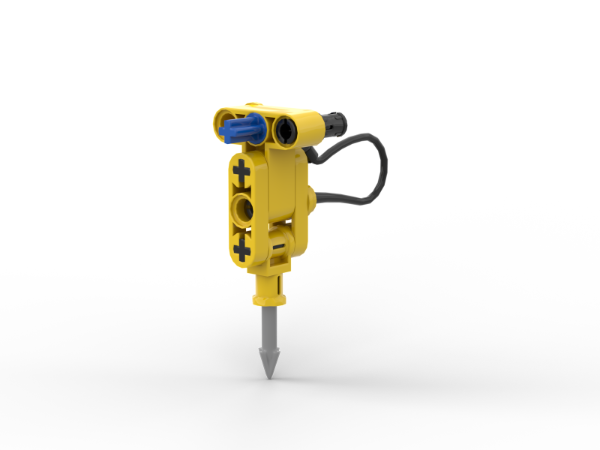 LEGO MOC-183586 Set 60420 Excavator Equipment: Hydraulic Breaker by ...