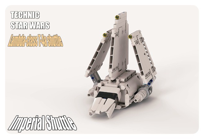 LEGO MOC TECHNIC IMPERIAL SHUTTLE by pins_n_liftarms | Rebrickable ...