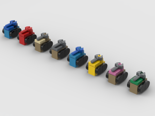 LEGO MOC Tank Game (Wii Play) by builditmac | Rebrickable - Build with LEGO