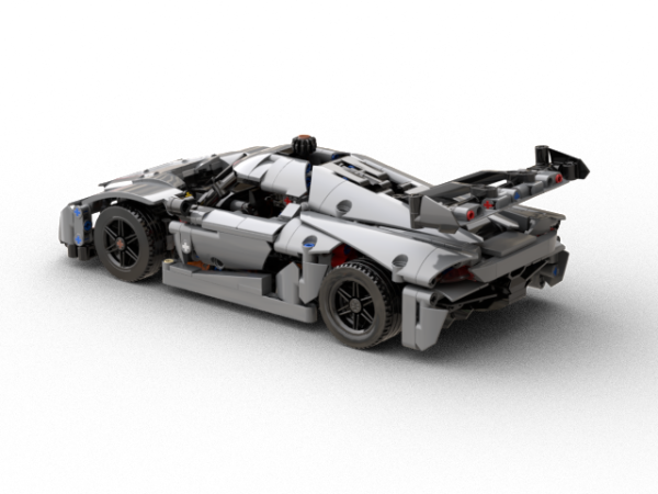 LEGO MOC Koenigsegg Jesko Attack (42173 Mod) by QuattroBricks ...