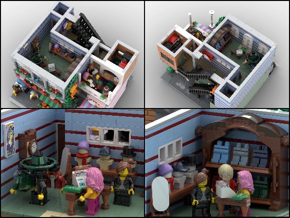 LEGO MOC The Modular Grocery Store by Space-Pirate-Knight | Rebrickable ...
