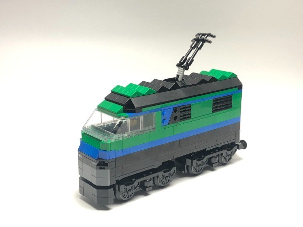 LEGO MOC Mini train with two engines by Vinci_strange | Rebrickable ...