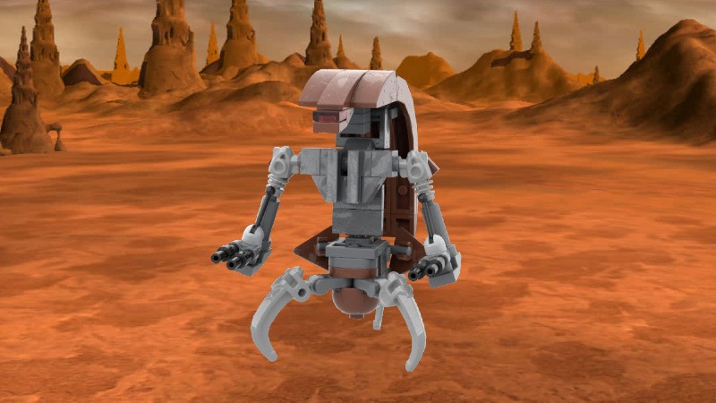 LEGO MOC-165573 Droideka by Camobricktape | Rebrickable - Build with LEGO