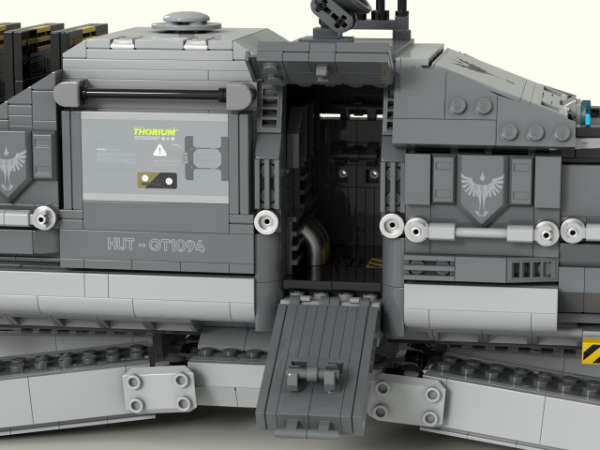 LEGO MOC Futuristic Armoured Generator Transport by Futurism_Lego ...